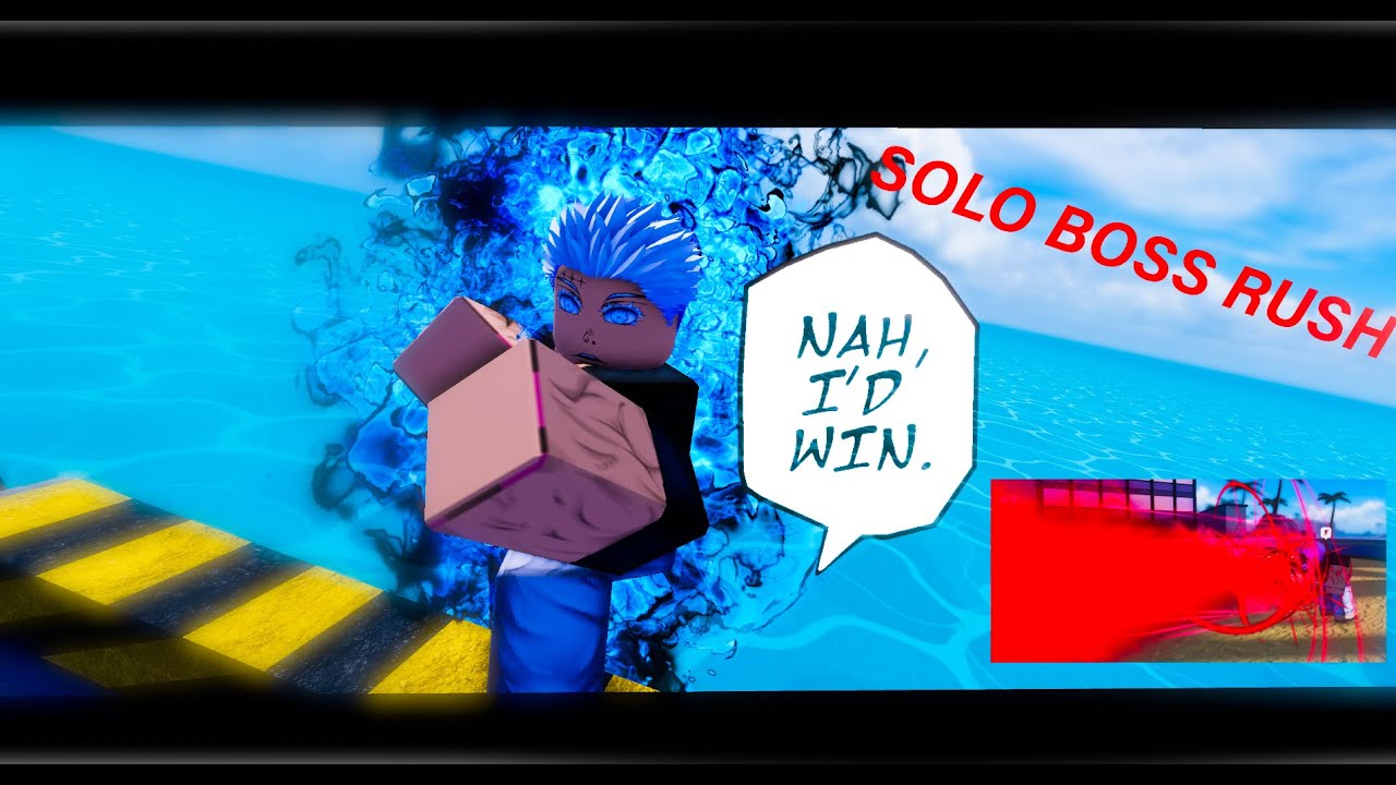 HOW TO SOLO BOSS RUSH WITH NEW REVAMPED GHOST GOJO IN PROJECT BAKI 3 ...