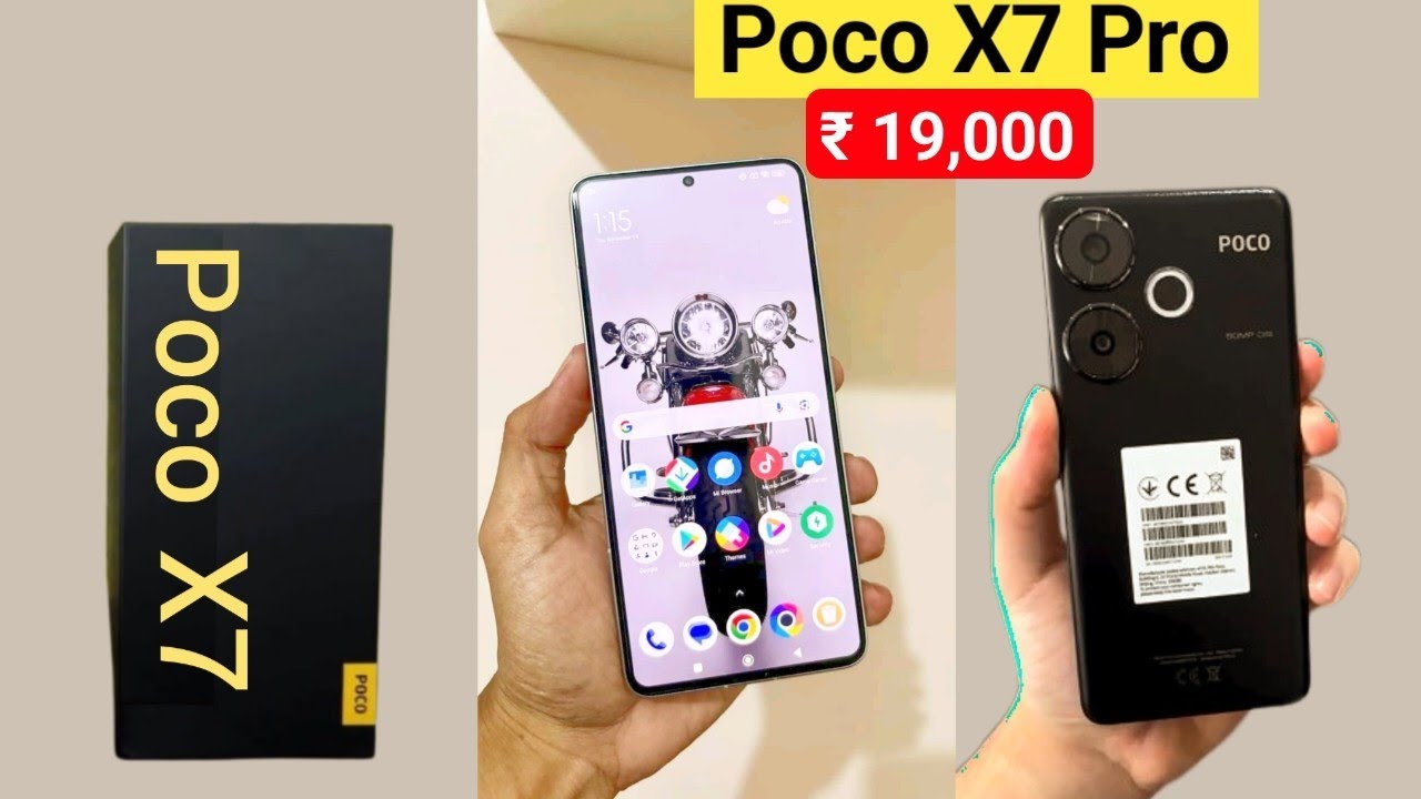 Poco X7 Pro price in India | poco x7 pro offers & specs - YouTube