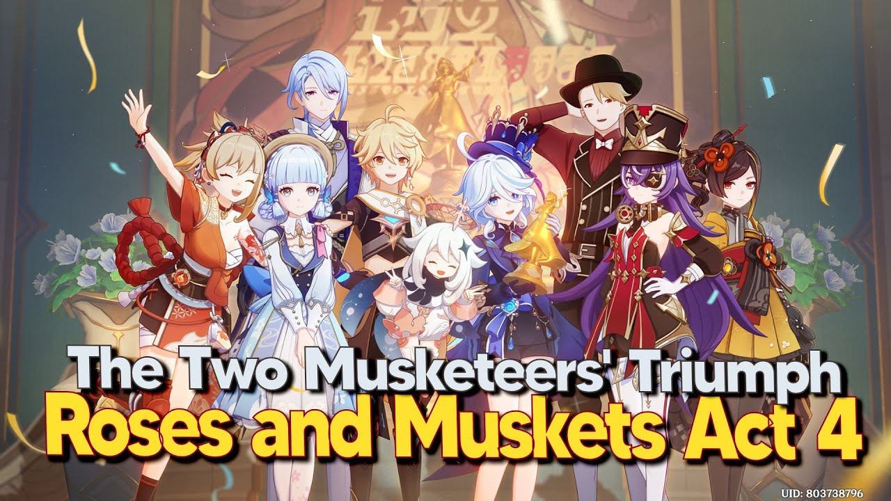 The Two Musketeers' Triumph - Roses and Muskets Act 5 | Genshin Impact ...