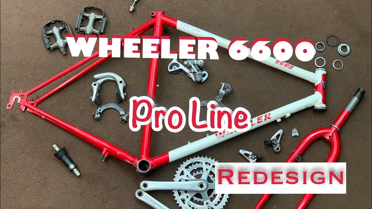 Wheeler 6600 Pro Line Restoration and redesign #bicycle #fahrrad # ...