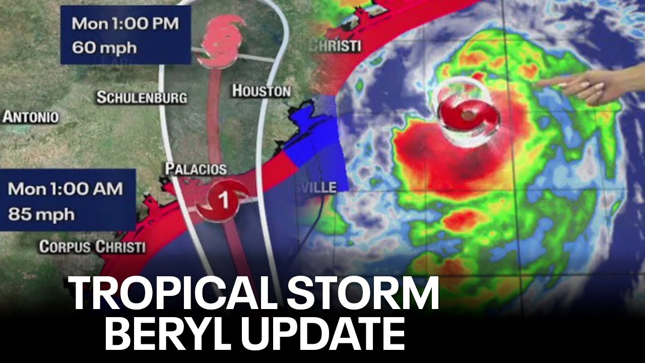 Tropical Storm Beryl Update: Latest track, impact on Dallas-Fort Worth ...