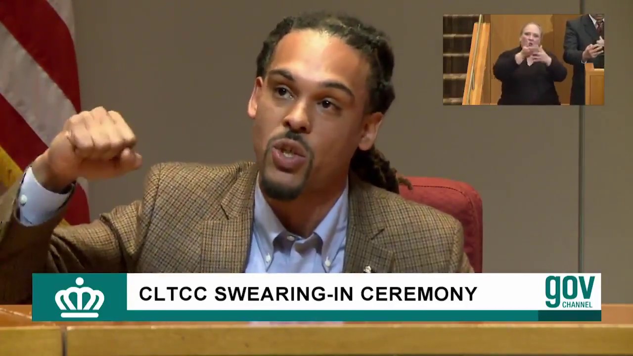Black Lives Matter Activist Braxton Winston Sworn-In as City Council ...
