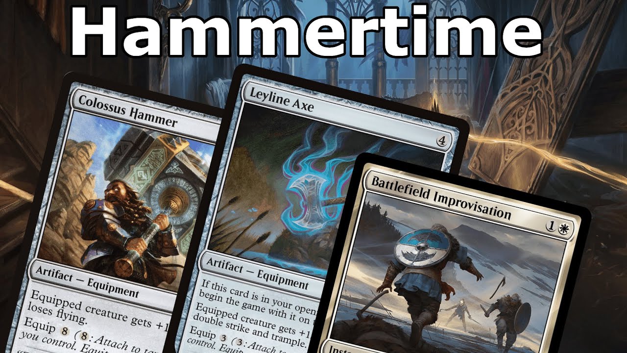WIN IN A SINGLE COMBAT! Legacy Hammertime MTG - YouTube
