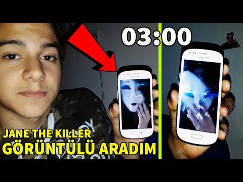 GECE 3'te JANE THE KILLER'I GÖRÜNTÜLÜ ARADIM AÇTI! (Maskesini Çıkardı)