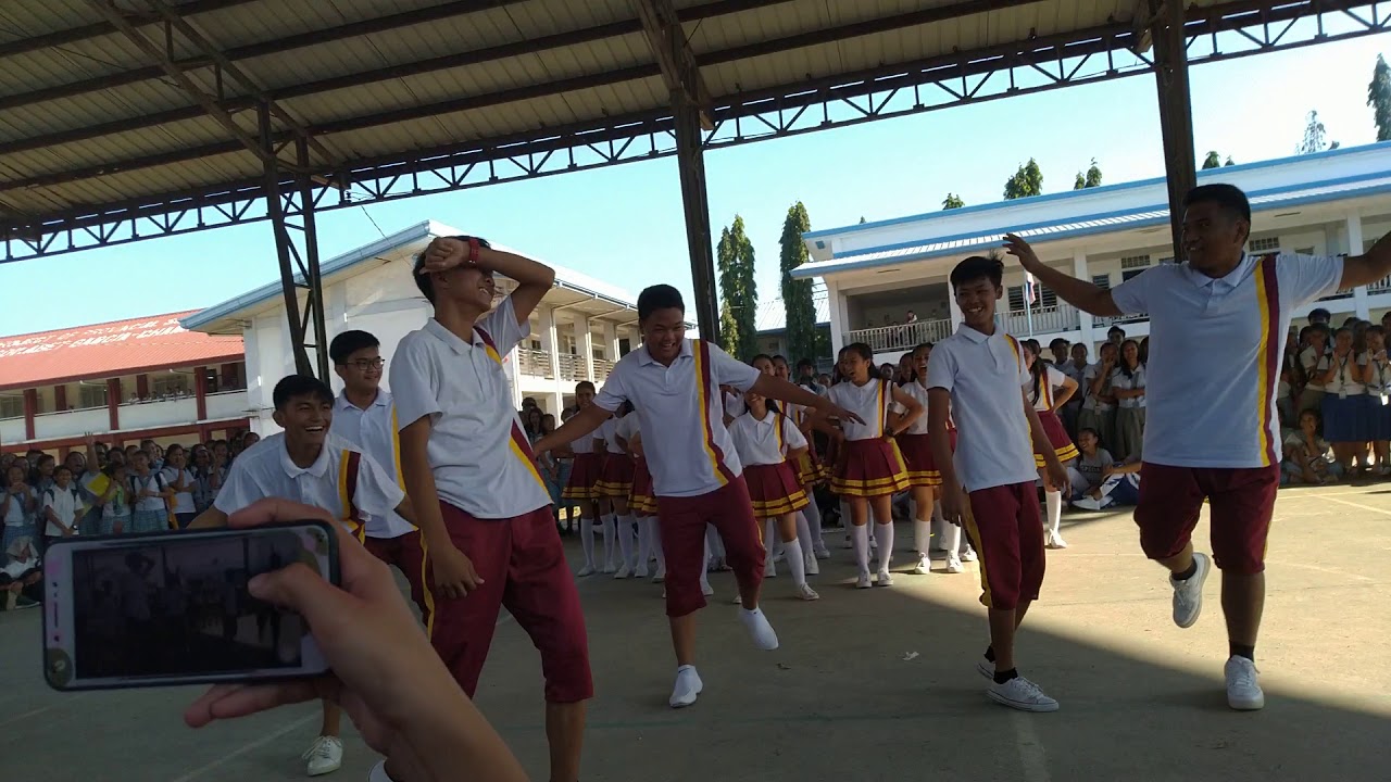 CHEER DANCE GROUP II LAMAO NATIONAL HIGH SCHoOL - YouTube