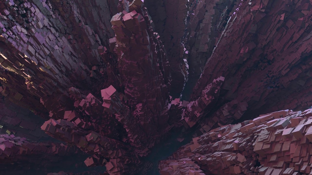 Crystal world with cinematic view - YouTube