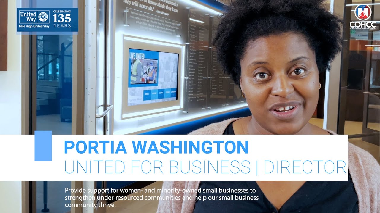 Meet our Members | Portia Washington with United for Business - YouTube