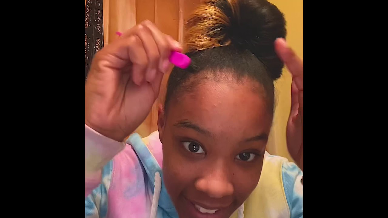 Fan Bun Hair TUTURIAL - YouTube