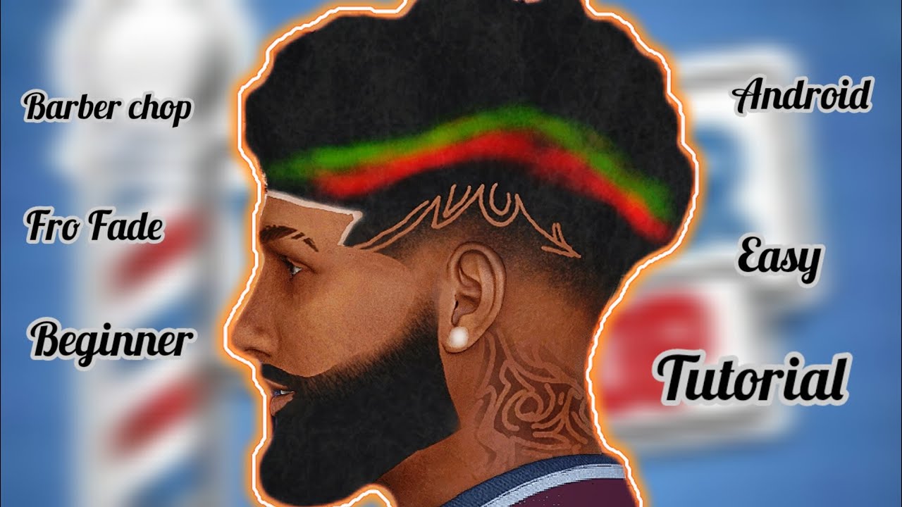 How To Make Patterns And Tattoos In Barber Chop Game - YouTube