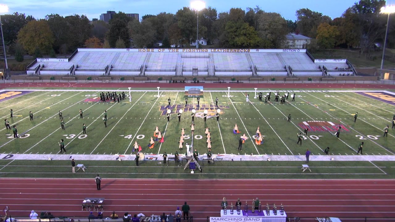 AAA-Mattoon High School Pride of the Green Wave Marching Band - YouTube
