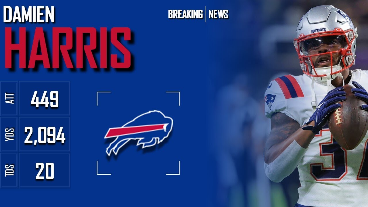 BUFFALO BILLS: Damien Harris ᴴᴰ - YouTube