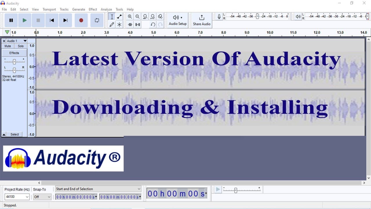 Latest Version Of Audacity | How to Download & Install Audacity on ...