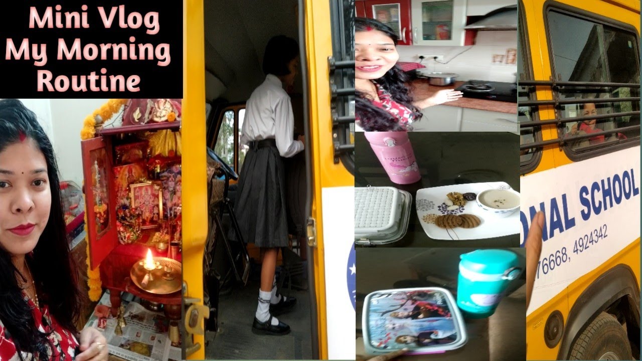 my morning routines school 2023 mini vlog l A Day in my life productive ...