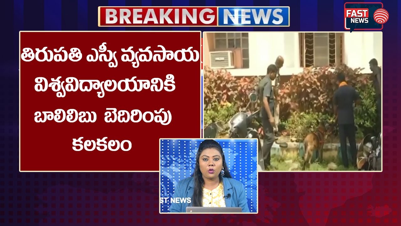 High Security Alert At Tirupati : తిరుపతిలో బాం** | Tirupati Receives B ...