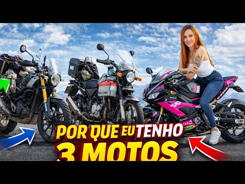 Apresentando minhas motos - Celina Martins 
