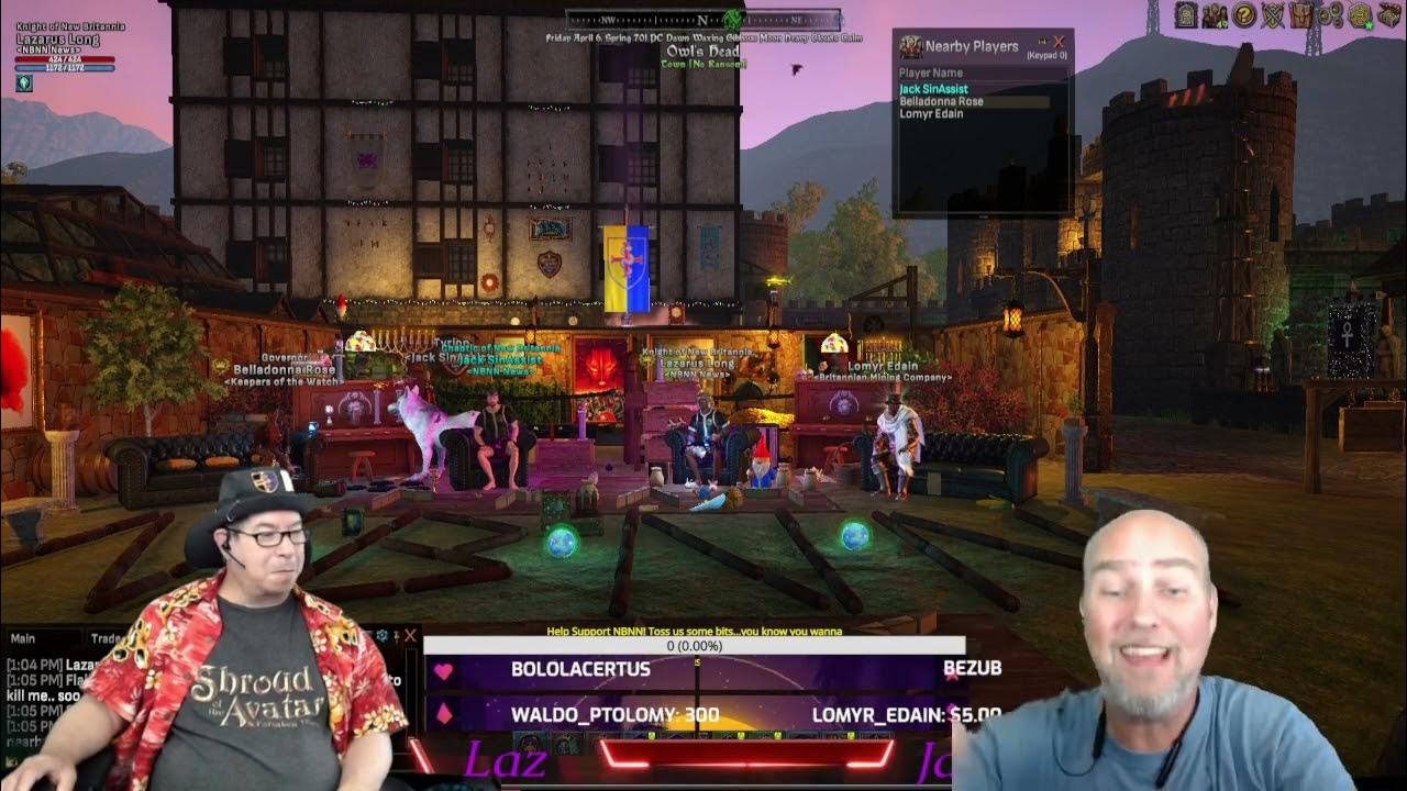 Shroud Of The Avatar: Lunch With Laz & Jack 07/19/2024 - YouTube