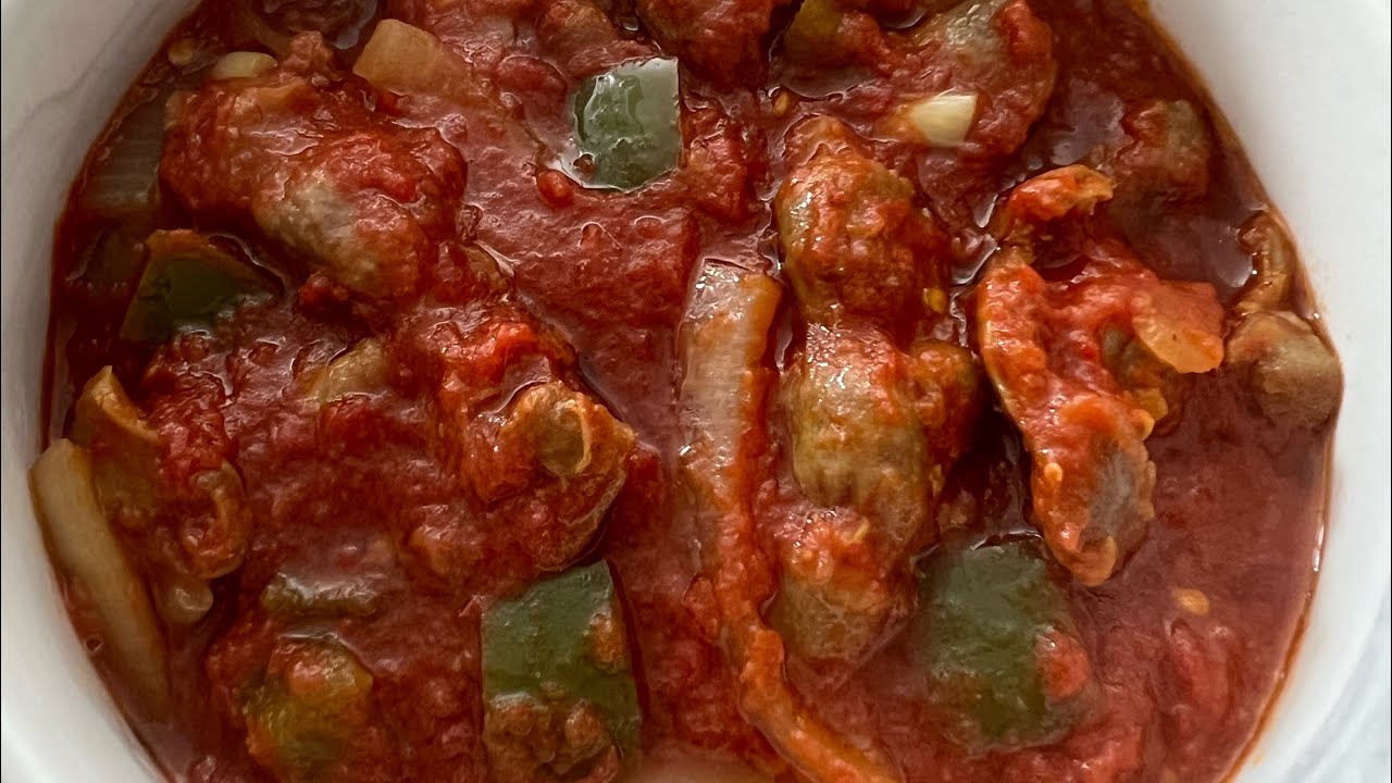How I Cook My Tasty Gizzard Sauce - YouTube
