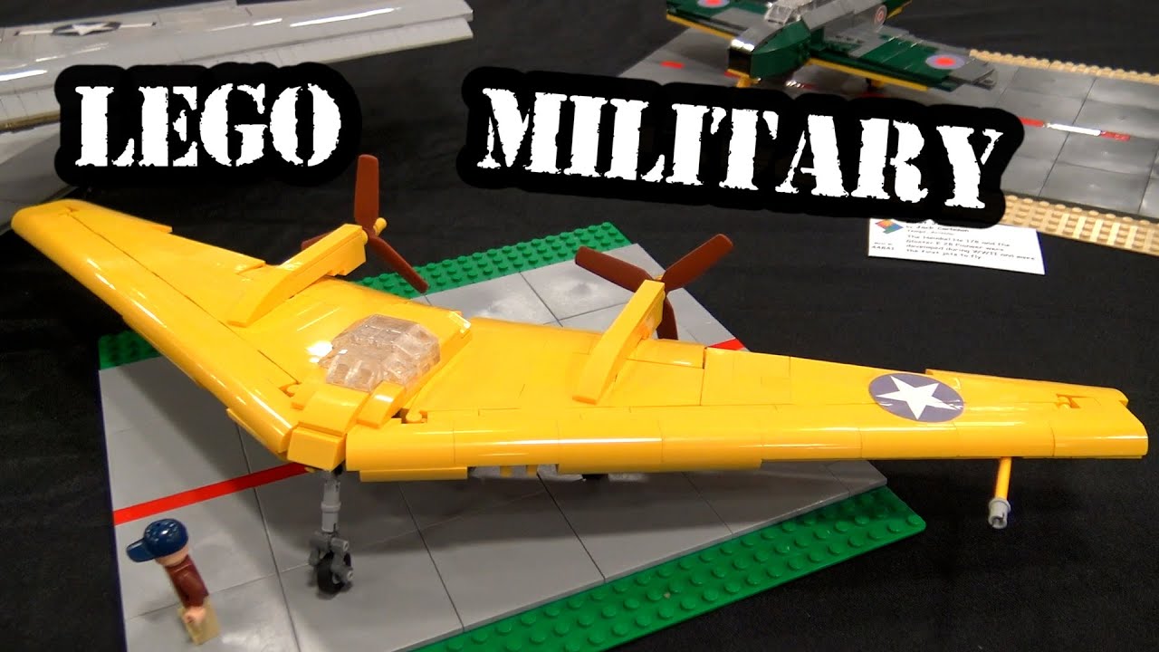 Experimental Military Aircraft in LEGO – Rare Prototype Models! - YouTube