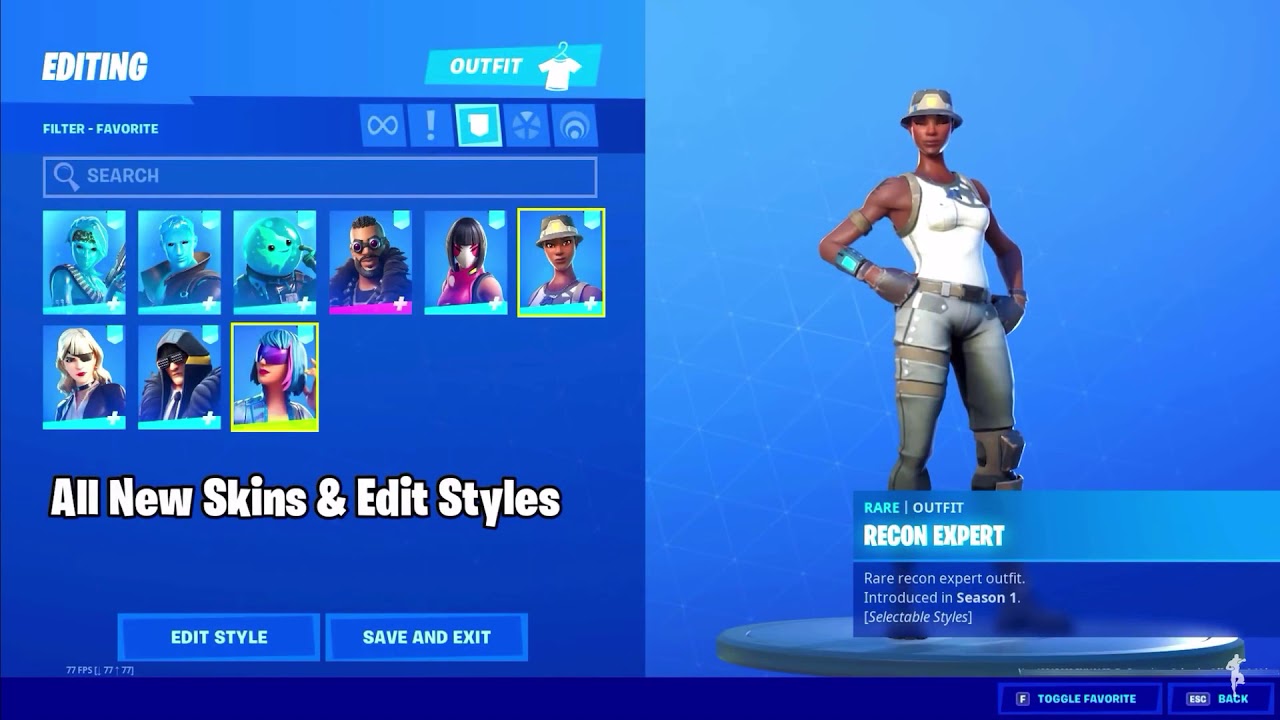 Fortnite save the world leaked skins - YouTube