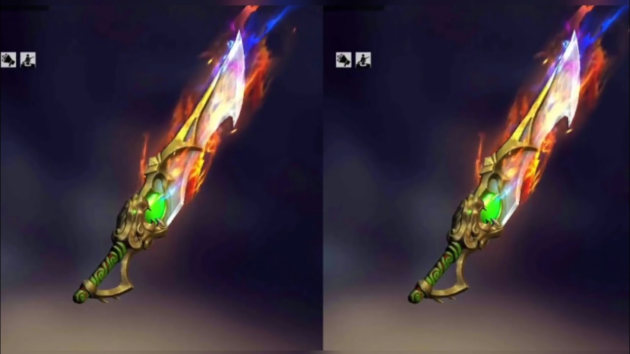 Flame Firework Blade (parang) Garena Free Fire - YouTube