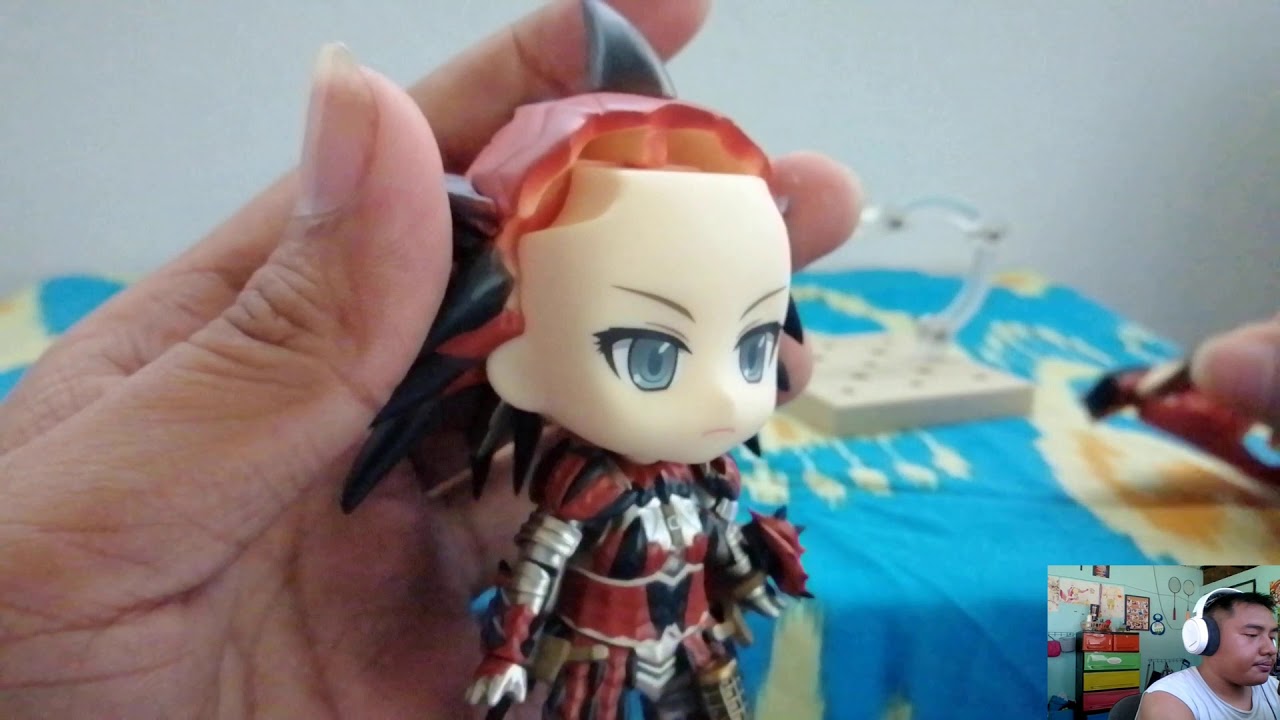 Nendoroid 993-DX Hunter Female Rathalos Armor Edition ~ DX Ver. - YouTube