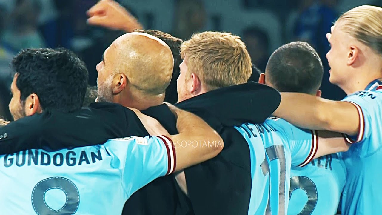 Pep Guardiola , Haaland dancing - YouTube