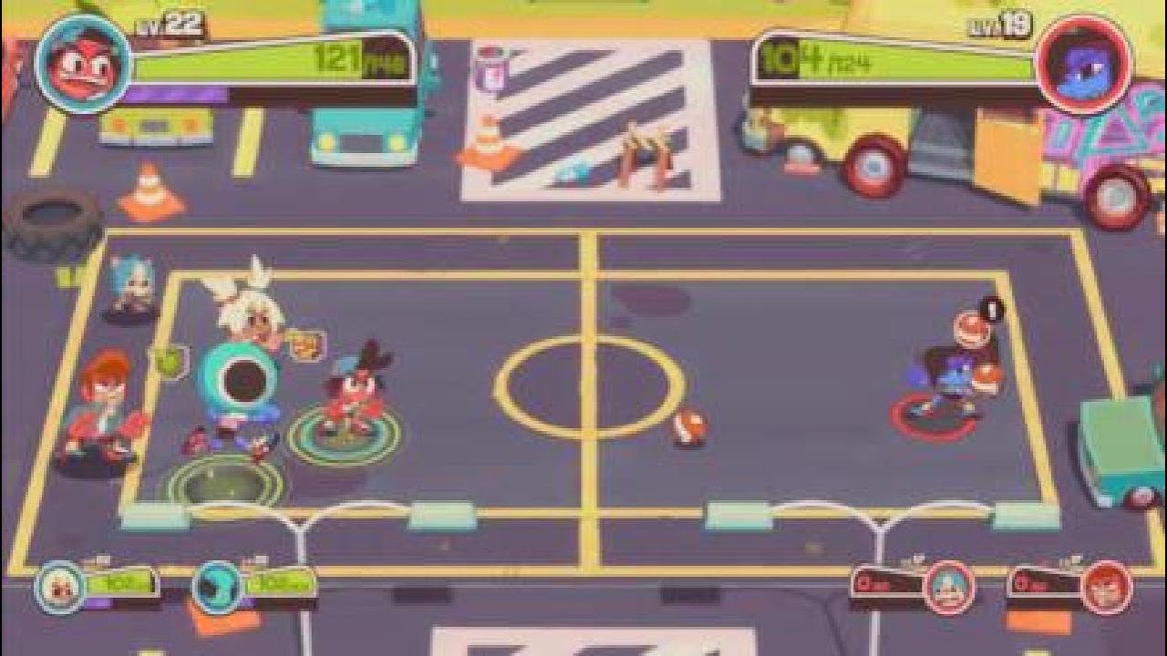 Dodgeball Academia (PS4): 'Car-tastrophy Averted' trophy - YouTube