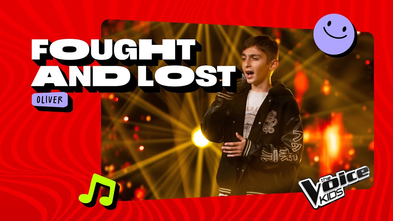 Oliver sings "Fought & Lost" | FINAL | The Voice Kids Malta 2025 - YouTube