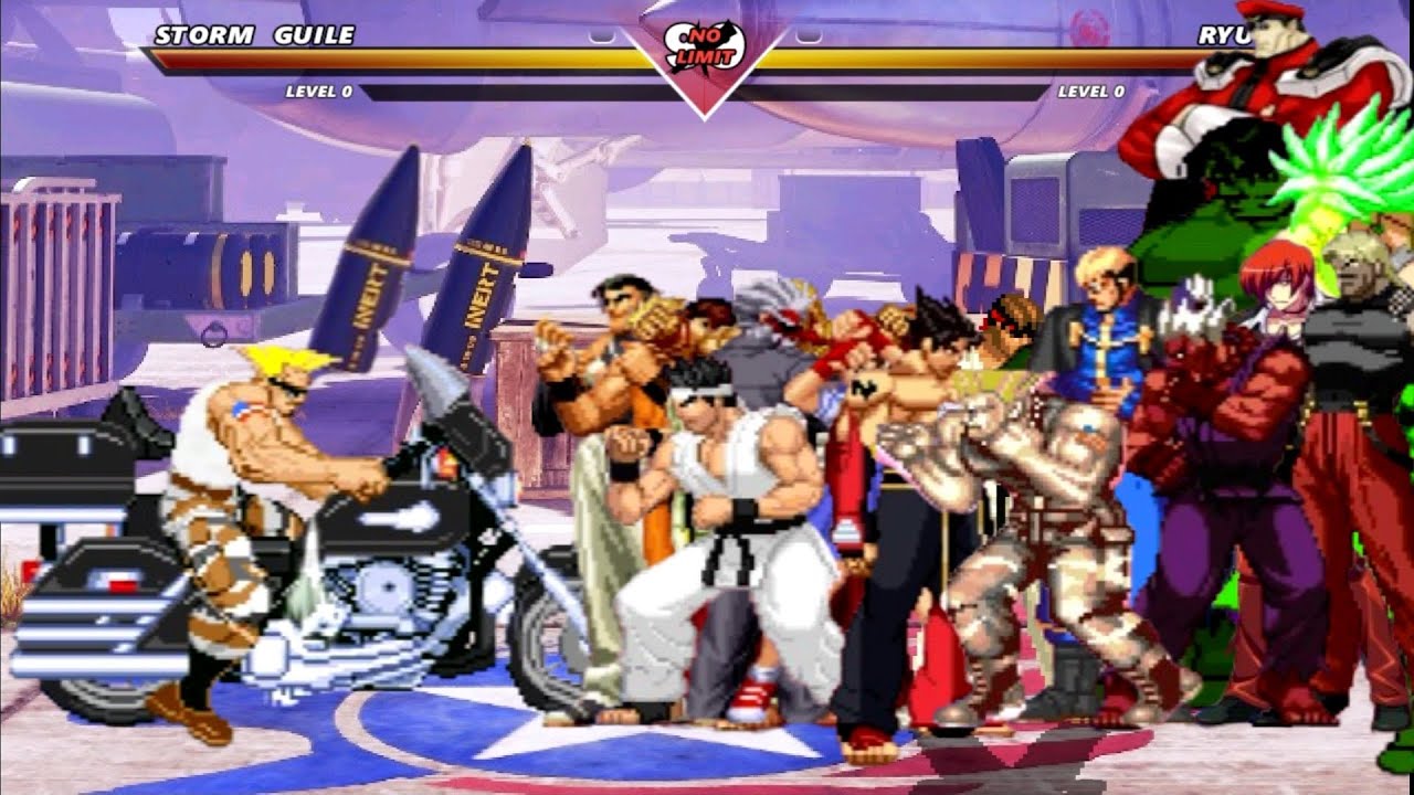 STORM GUILE VS EVERYONE FT: RYO ROBERT MRKARATE GOENITZ GEESE AKIRA JIN ...