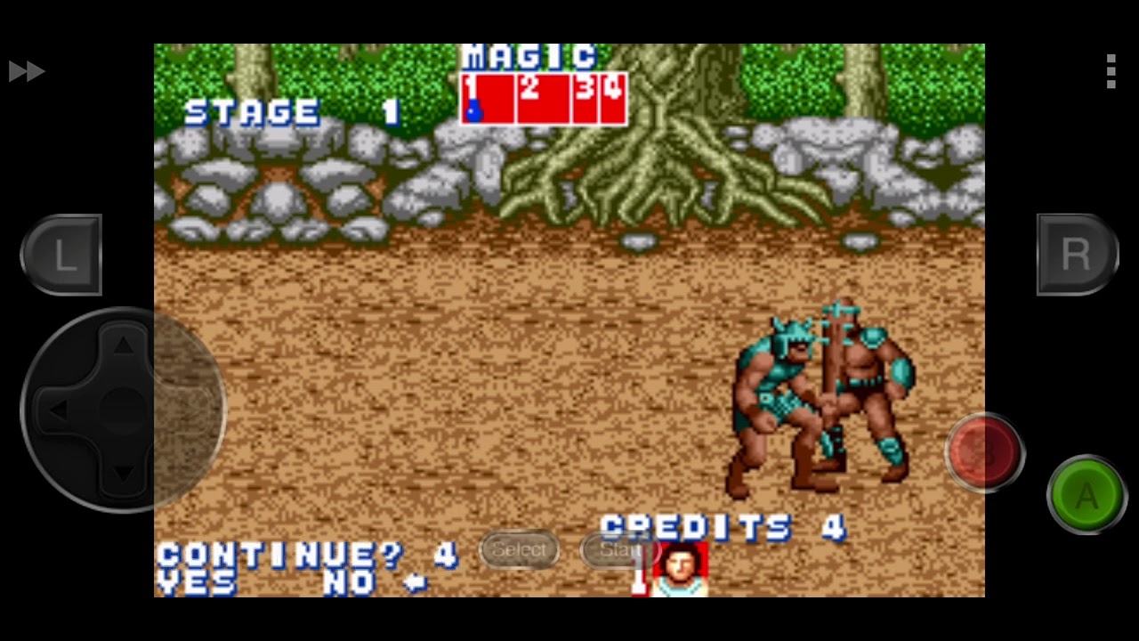 Golden Axe (Game Boy Advance): Game Over - YouTube