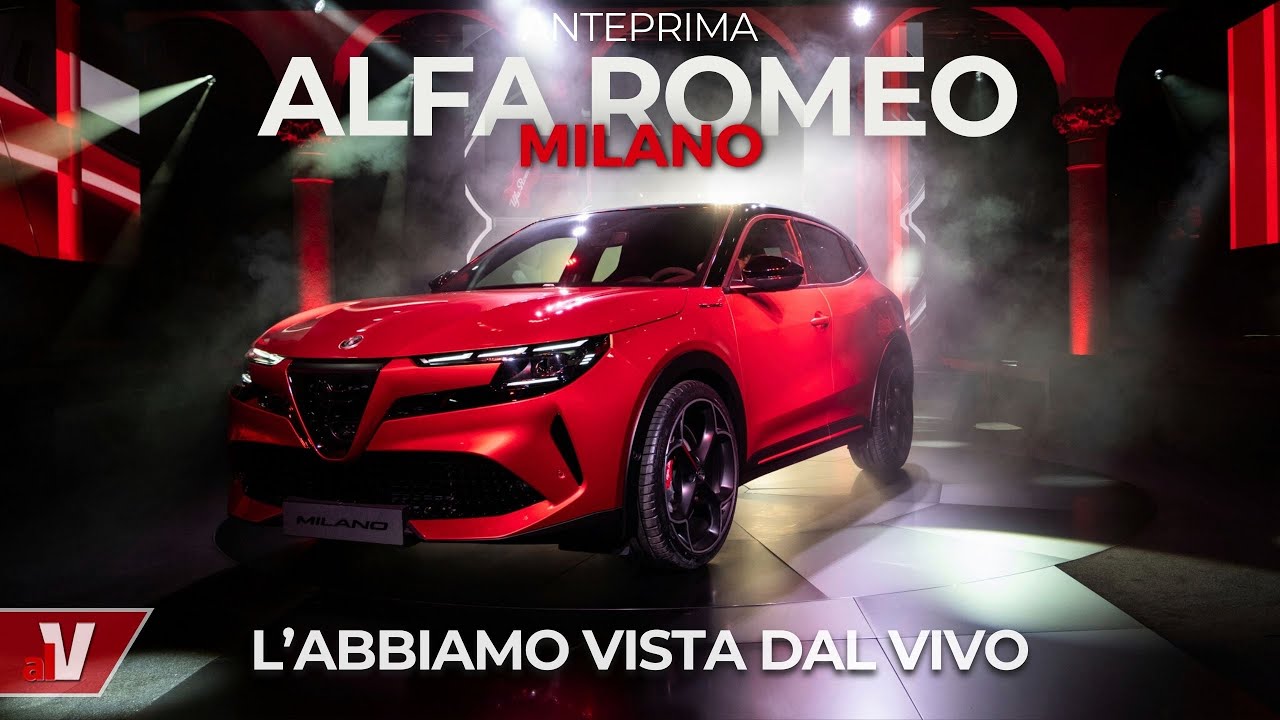 Alfa Romeo Milano: le nostre prime impressioni - YouTube