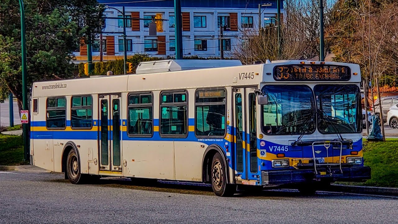 TransLink [Bus Ride] - 2001 NFI D40LF | V7445 - YouTube