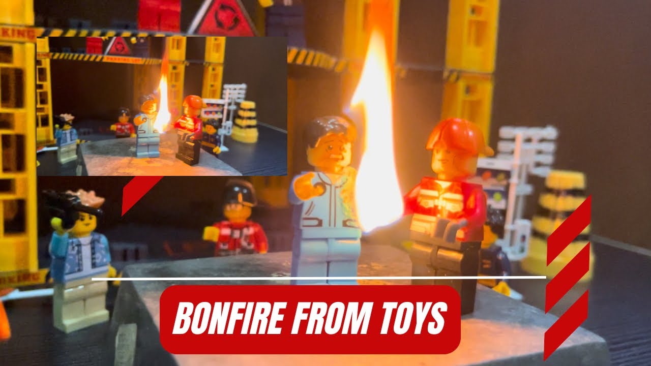 Bonfire From Toys Bemo Coy Special Part Two #kidsvideo #lego # ...