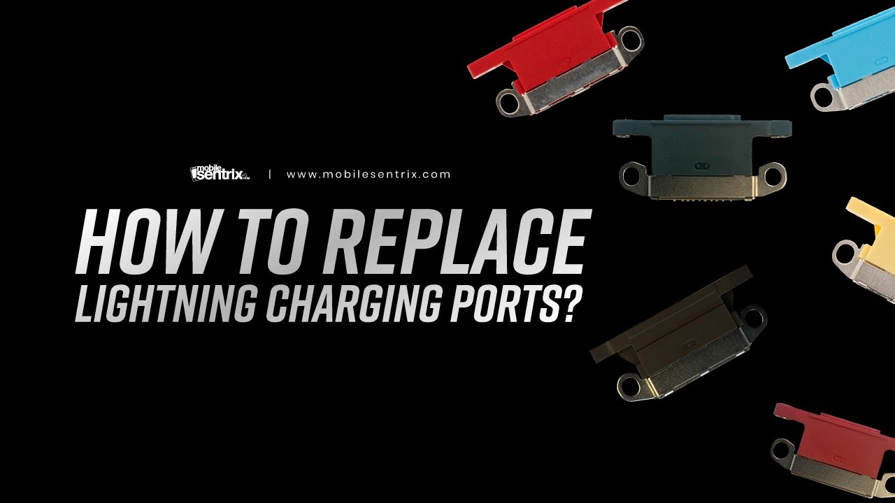 How to replace a lightning charging port? Soldering and desoldering ...