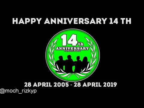14TAHUN PERJALANAN  PATRIOT MANIA (KAM14DA)