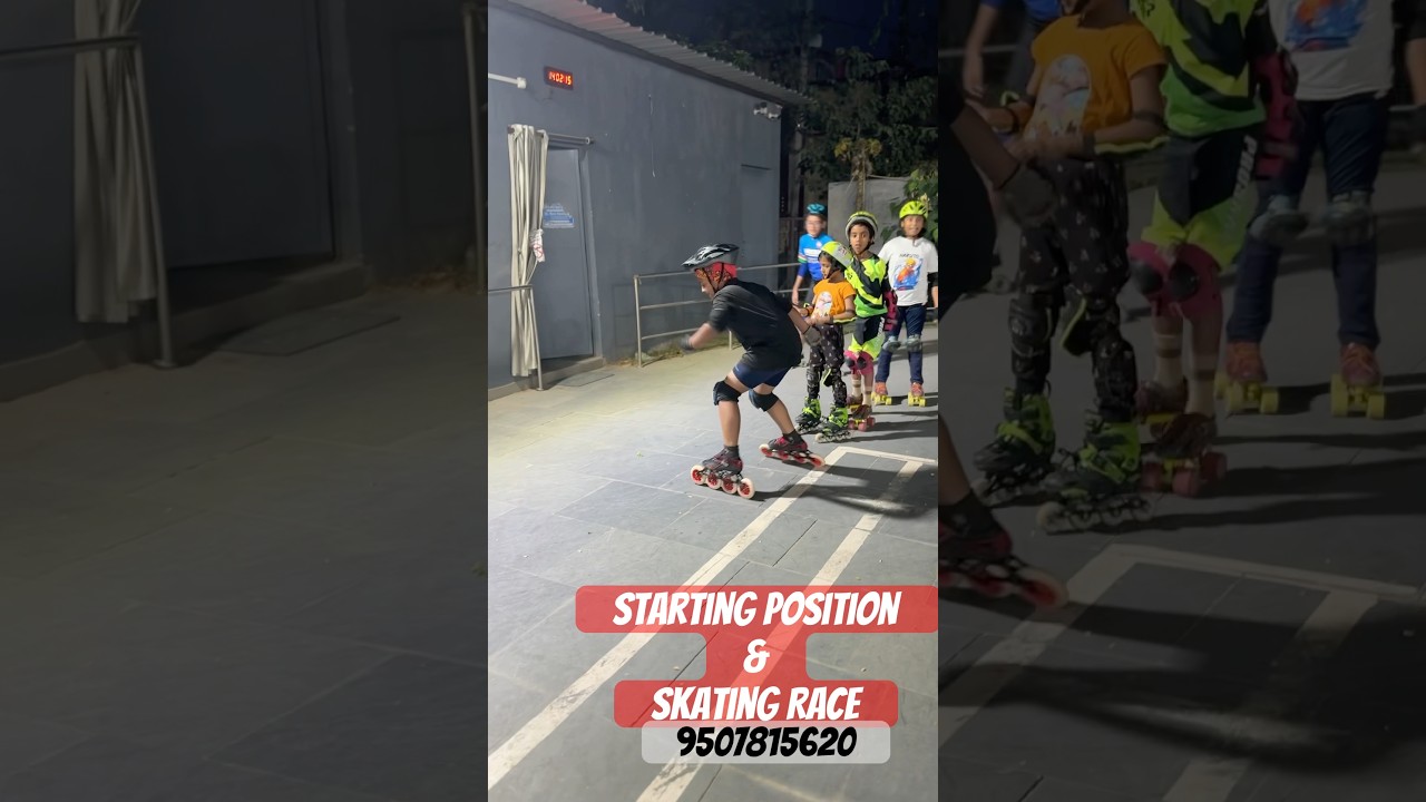 STARTING POSITION & skating race admission open A proper skating academy in Patna to learn ...
