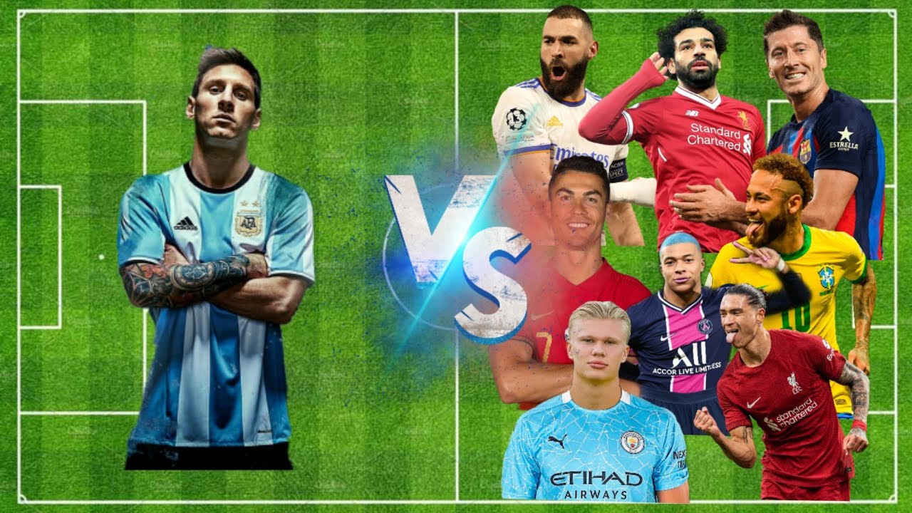 Lionel Messi vs players football 💪 - YouTube