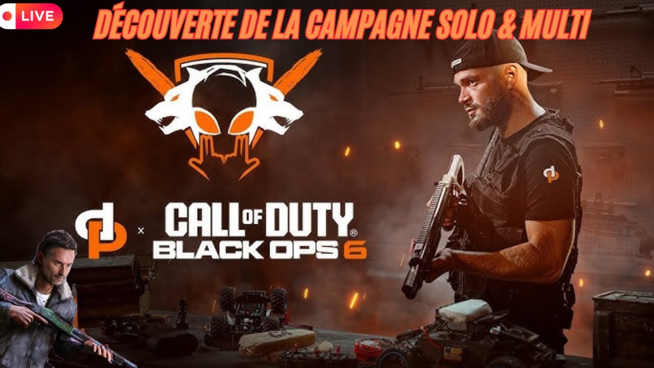 Découverte Black ops 6 Campagne Solo et Multi gameplay FR - YouTube