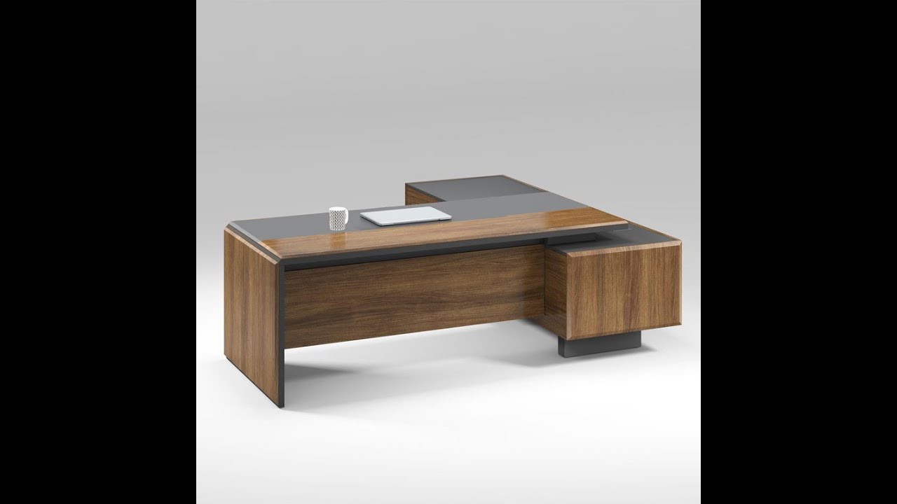 GOF FURNITURE : Assembling Afton Executive Desk - YouTube