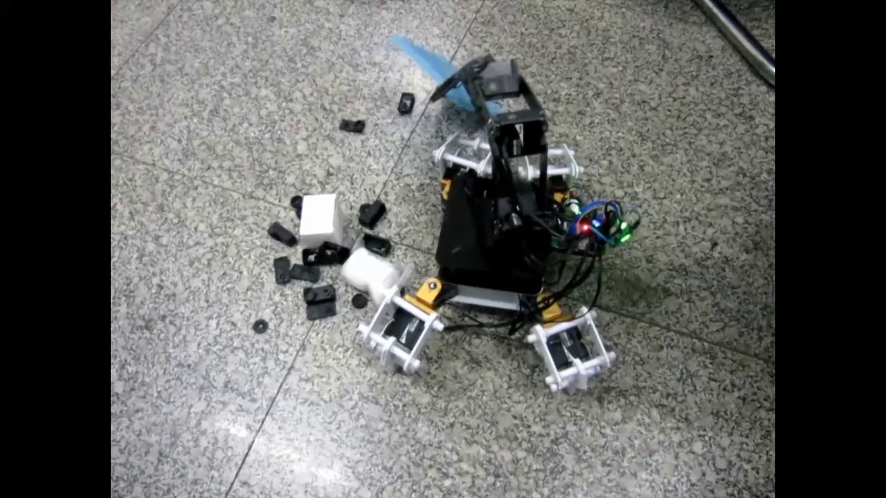 Small rescue robot - YouTube