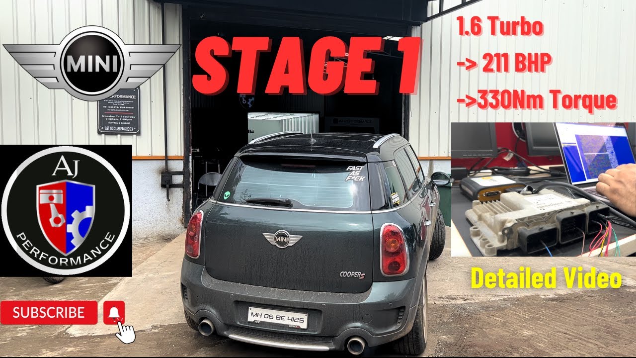 Mini Cooper R60 STAGE 1 Tuning | In-Depth Knowledge | Cooper S ...