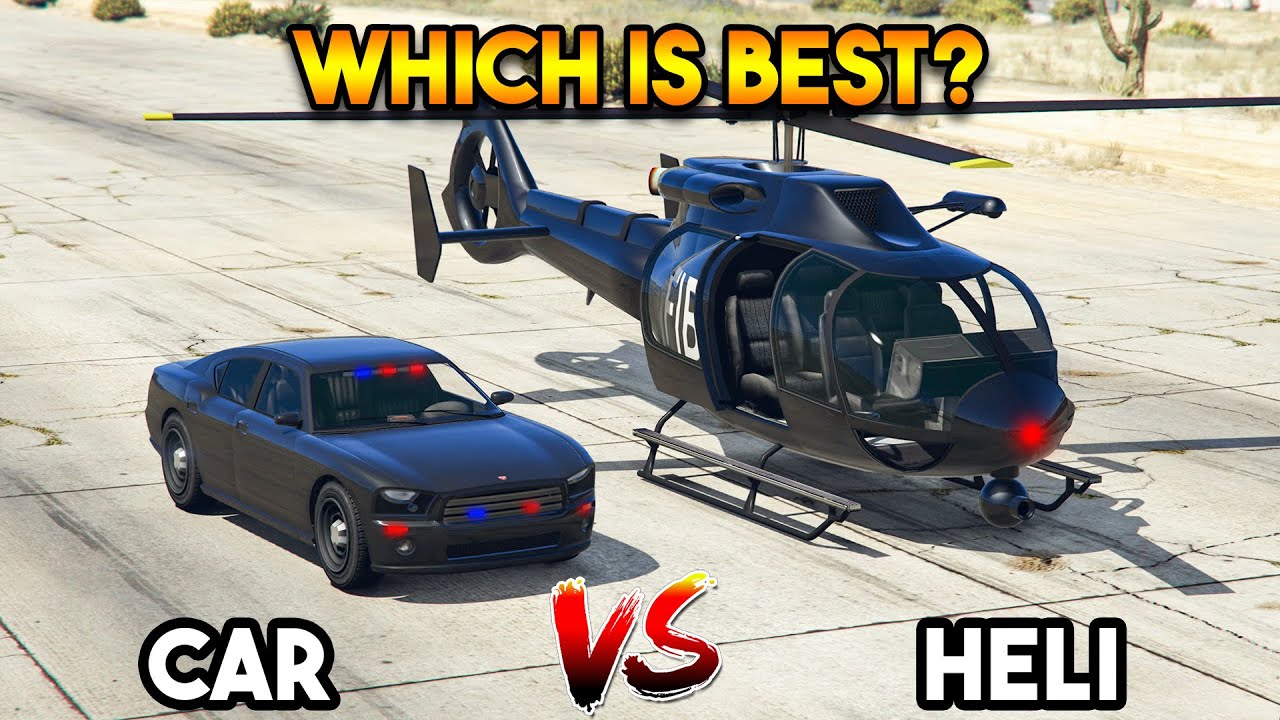 GTA 5 : FIB CAR VS FIB HELICOPTER (WHICH IS BEST FIB VEHICLE?) - YouTube