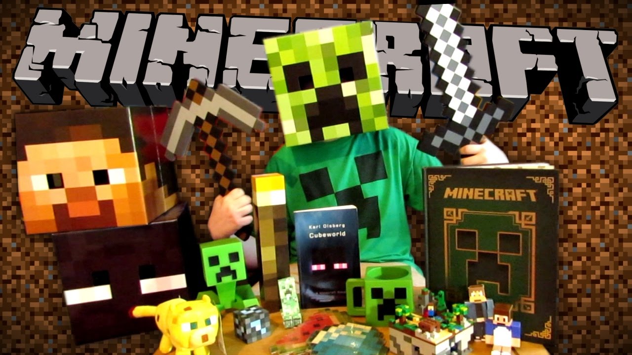 ALL MY MINECRAFT MERCH! - YouTube