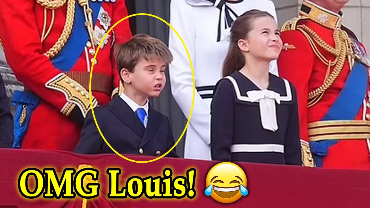 Prince Louis steals the show again with dancing and yawning at Trooping ...