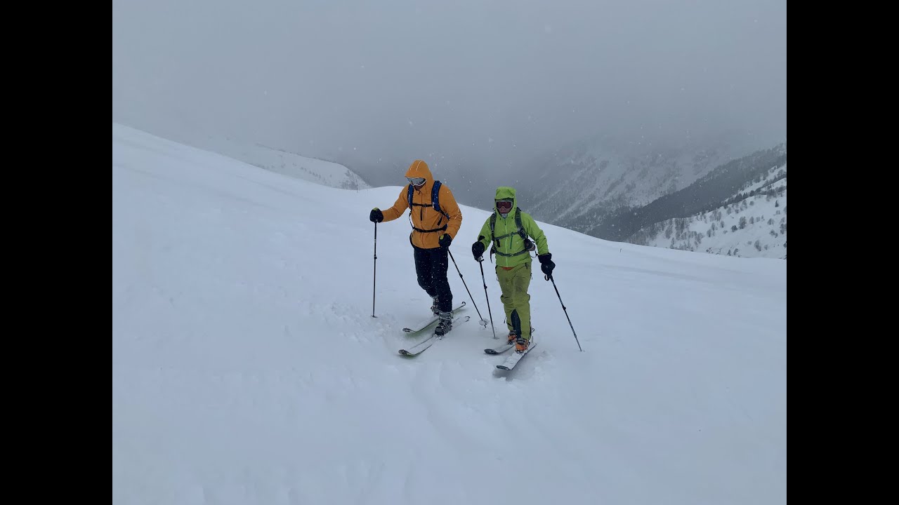 Le Tour ski tour itinerary - YouTube