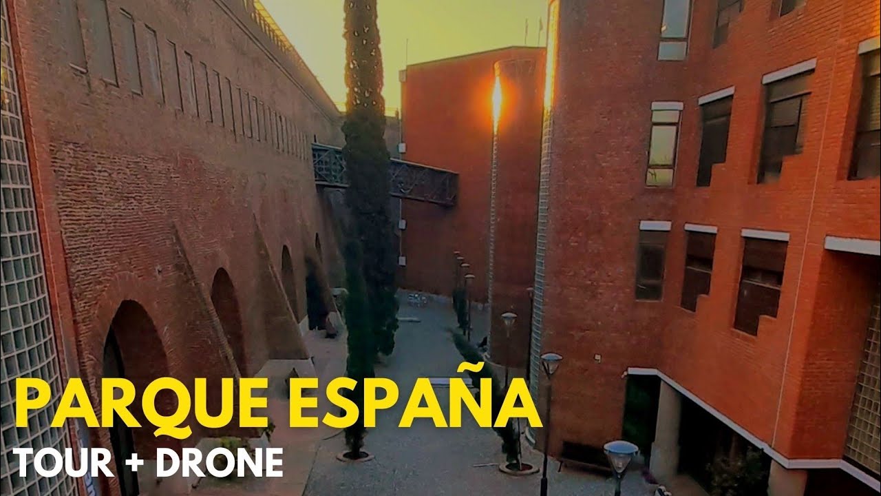 【4K】Conocimos el CENTRO CULTURAL PARQUE ESPAÑA en ROSARIO al Atardecer ...