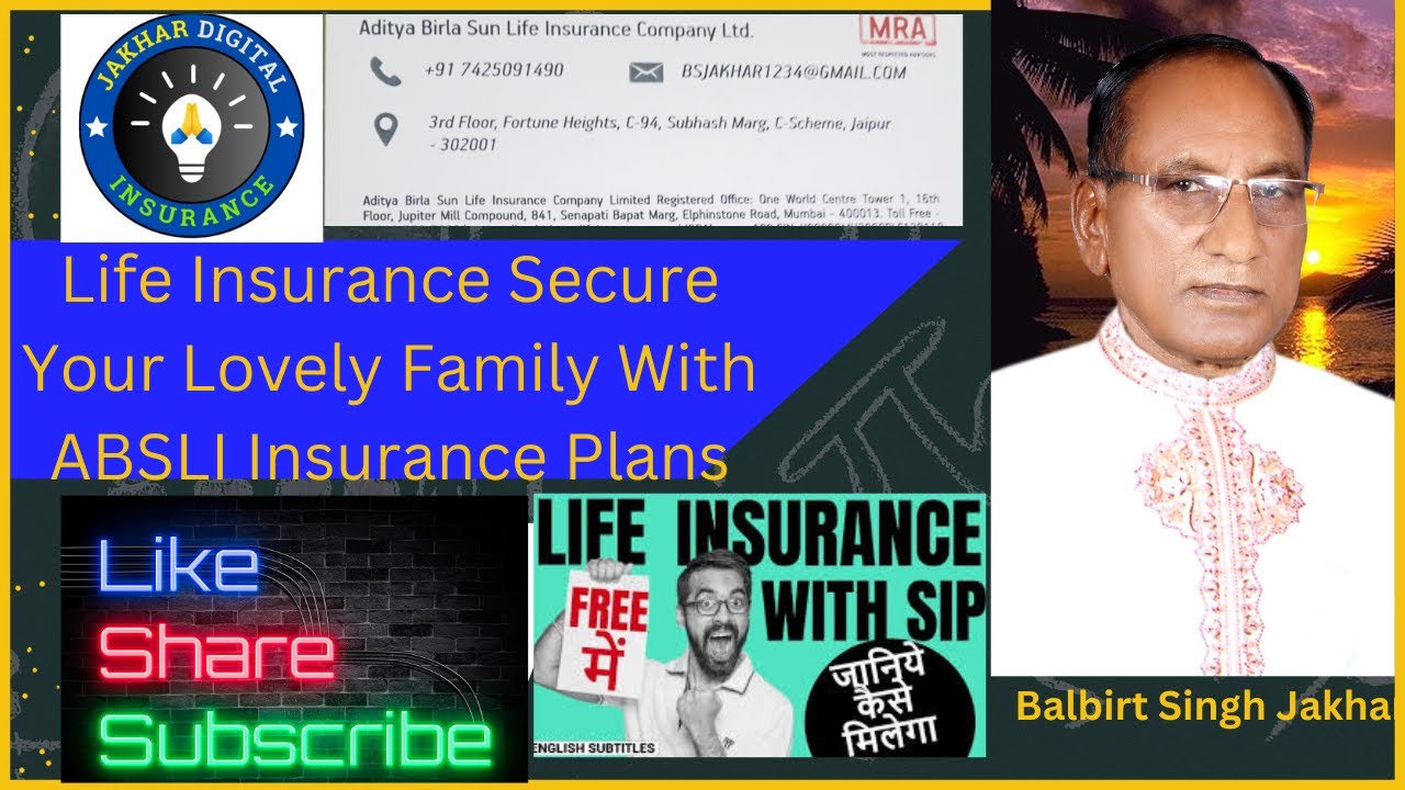 Life Insurance Secure Your Lovely Family With ABSLI Insurance Plans ...