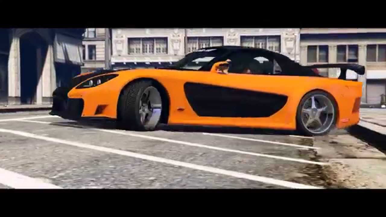 GTA 5 Tokyo Drift Montage Han's RX7 Veilside Fortune - YouTube