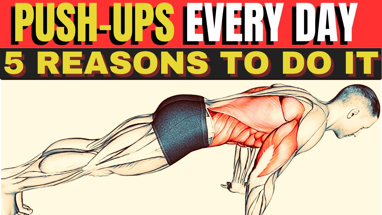 Push ups workout everyday? Do it and see your body changes - YouTube