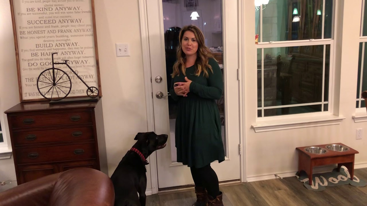 Learning how to wait at doors - YouTube